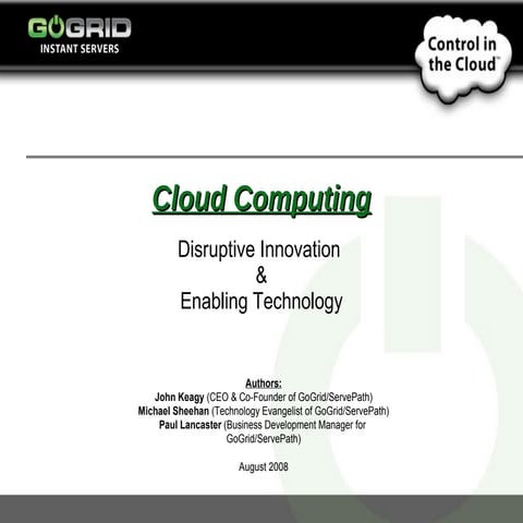 Gogrid | PPT