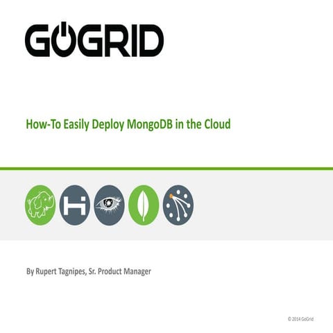How To Easily Deploy Mongodb In The Cloud Ppt