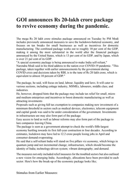 Report on government of india | PDF | Currencies | Economy
