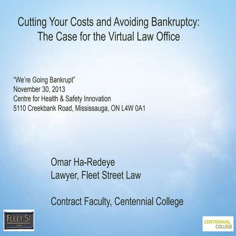 The Case for the Virtual Law Office | PPT