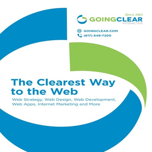 GoingClear Interactive = Media Kit | PDF