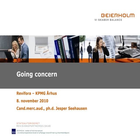 Going concern Århus | PPT