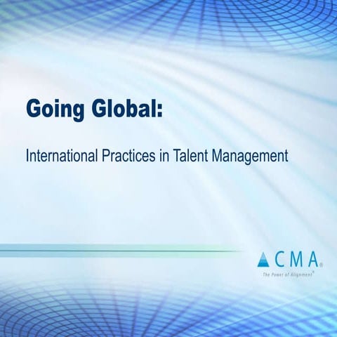 Going global international practices in talent management | PPT ...