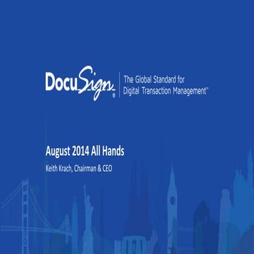 DocuSign Going Global | PPT