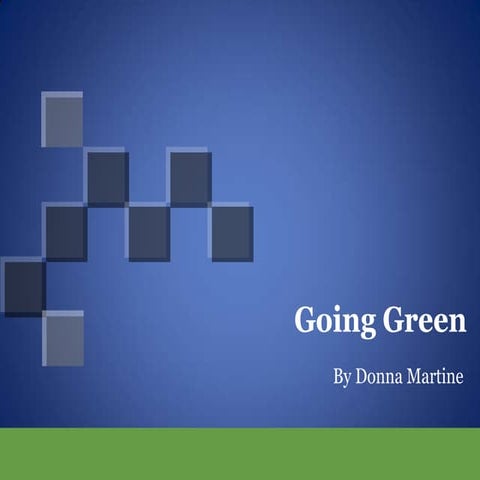 Going+green | PPT