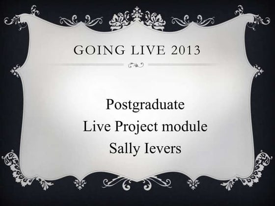 Project Title: Livelihood Skills and Entrepreneurship Training | PPT