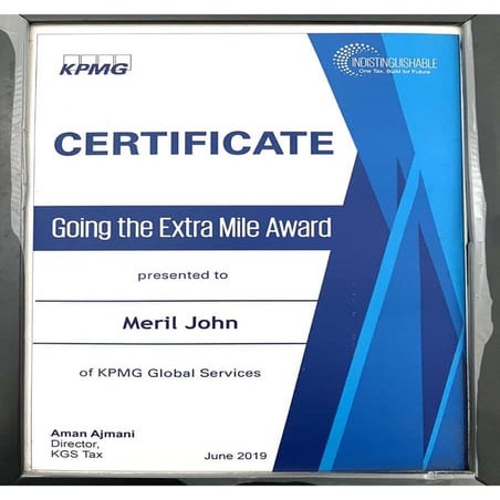 Going the Extra Mile Award 2019 | PDF