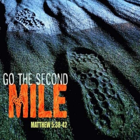 Going the second mile! | PPTX