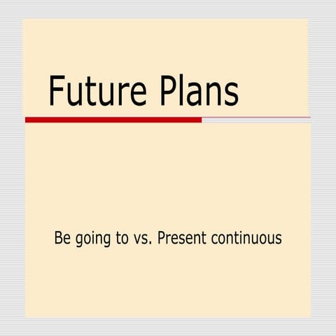 PRESENT CONTINUOUS FOR FUTURE.ppt