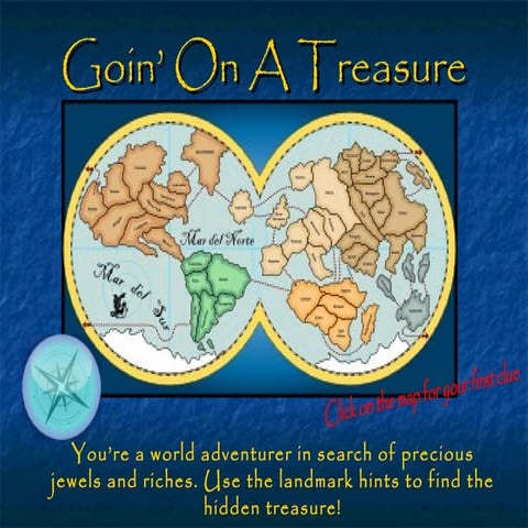 Going on a treasure hunt game | PPT