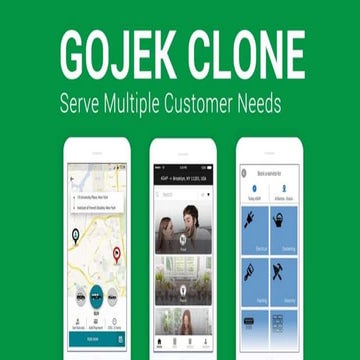 GoJEK Clone App With Source Code | PPTX