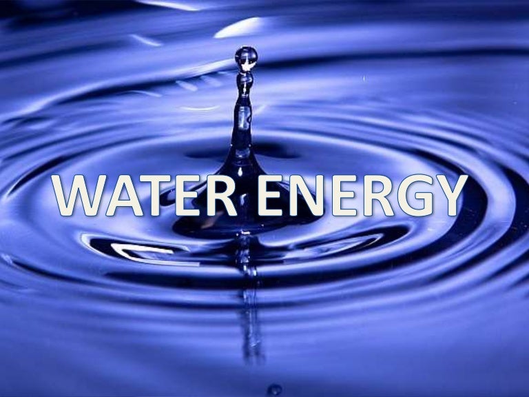 Water energy by Group 3