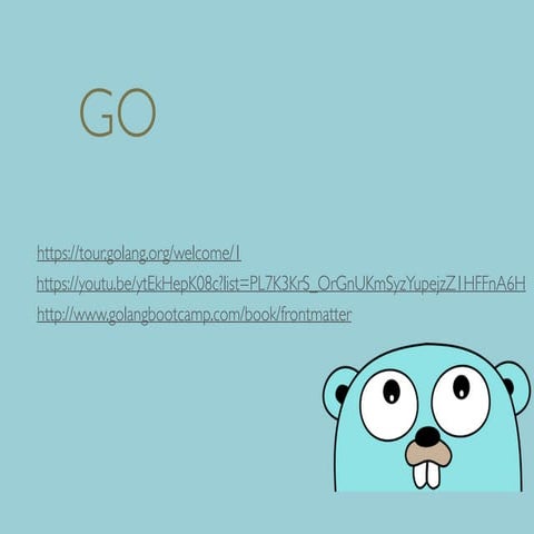 Golang Ppt