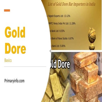 Gold Dore - Project Information | PDF