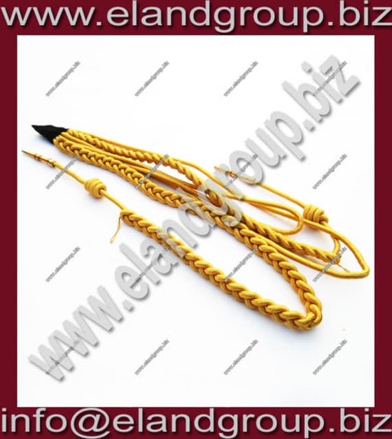 Silver bullion wire aiguillette | PDF