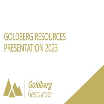 Goldberg Presentation | PPSX