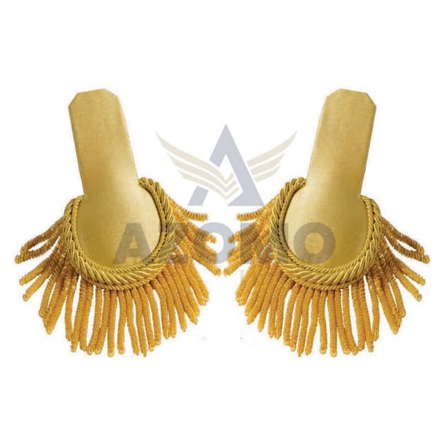 Gold Bullion Fringe Shoulder Epaulets | PDF