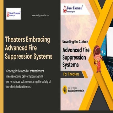 🔥 Elevating Safety in Theaters: Embracing Advanced Fire Suppression ...