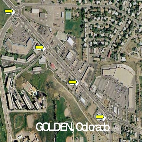 Golden Colorado Roundabouts in Series | PPS | Automotive
