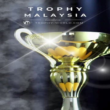 Golden Cup Champion Trophies at Trophy-World Malaysia | Custom Trophies ...
