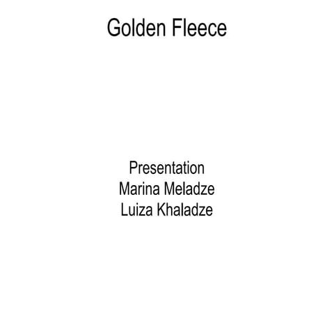 Golden Fleece | PPT