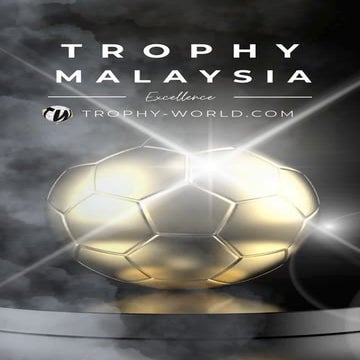Golden Football Trophies at Trophy-World Malaysia | Custom Trophies & Plaques Supplier | PDF