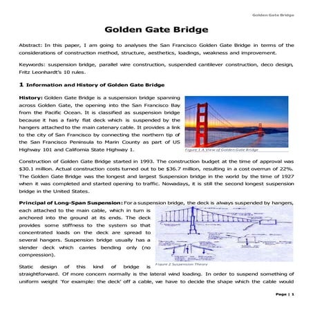 Golden gate bridge 2 | PDF