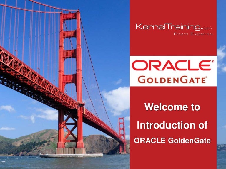 A Brief Introduction of Oracle GoldenGate