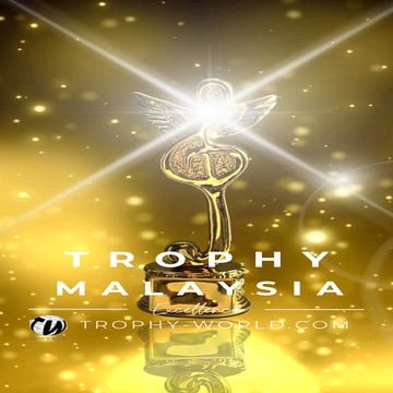 Golden Music Trophies at Trophy-World Malaysia | Custom Trophies & Plaques Supplier | PDF