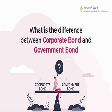 Corporate and Government bonds | PPT