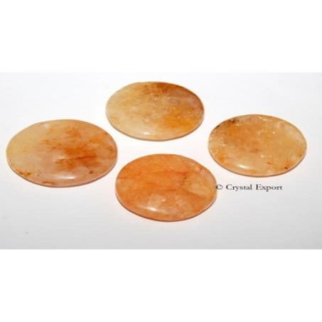 Golden Quartz Round Palm Stone...Crystal Export | PDF