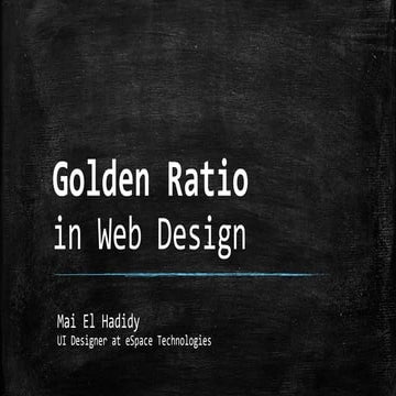 Golden Ratio in Web Design | PDF