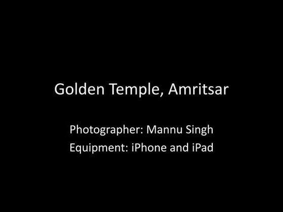 Golden temple | PPTX