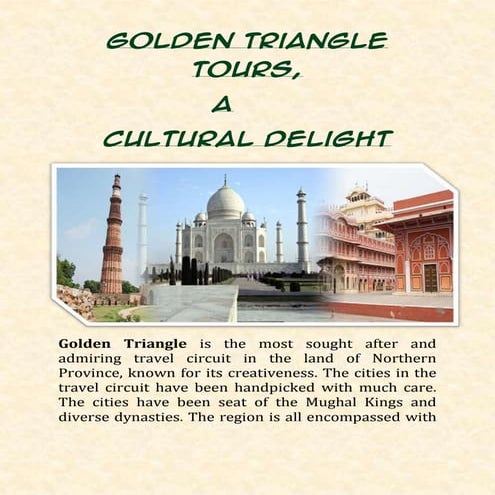 Explore the Classic Golden Triangle Tour of India with Tajprivatetours ...