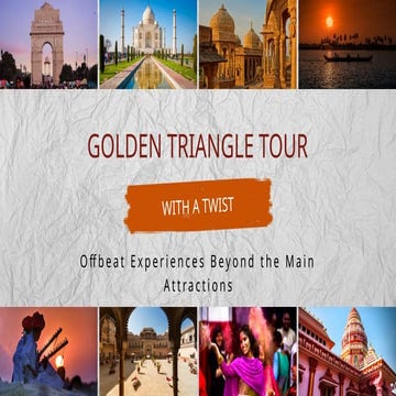 golden triangle tour, golden triangle tour | PPT