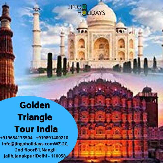 Golden Triangle Tour India - jingoholidays.com