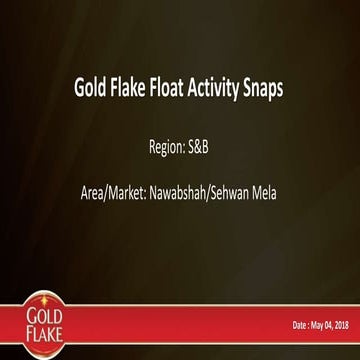 Gold Flake Float 02 Activity Snaps .pptx