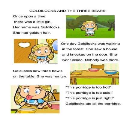 Goldilocks and the | PDF
