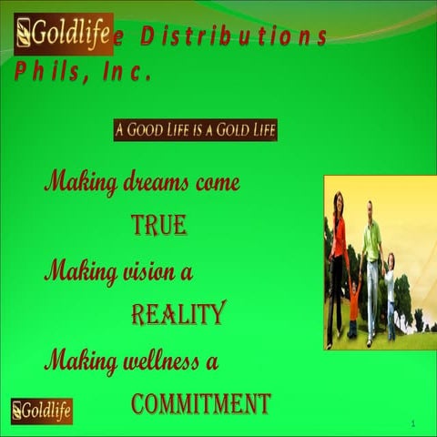 Gold life new presentation | ODP