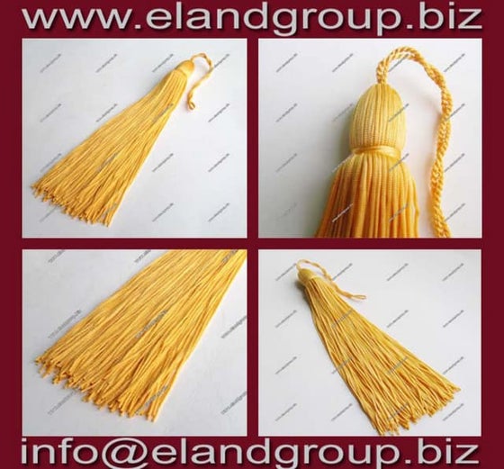 Yellow graduation cap tassels | PPT