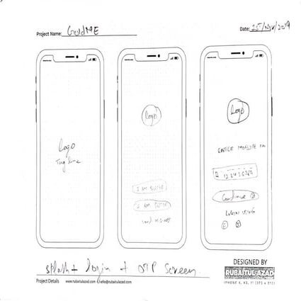 Gold Me App Wireframe Design By - Rubaitul Azad | PDF