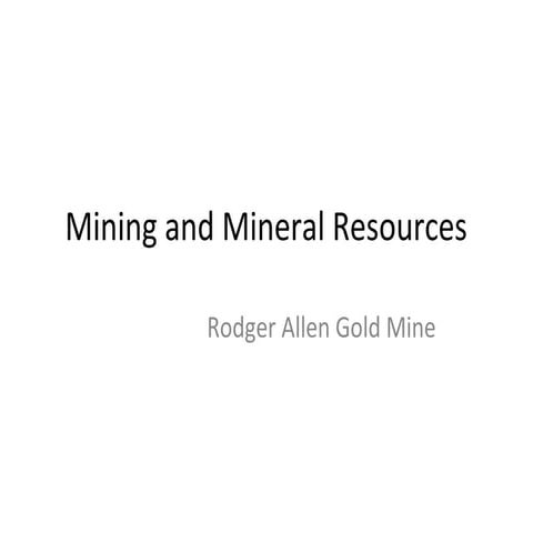 Impacts of mining on environment | PPTX