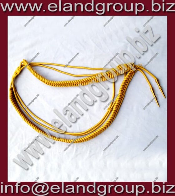 Green silk aiguillette | PDF