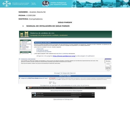 Gold parser | PDF | Programming Languages | Computing