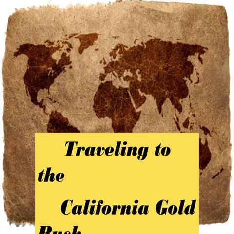 Gold rush lesson power point | PPT