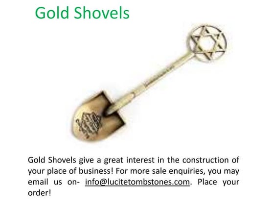 Ceremonial Shovels | PPTX