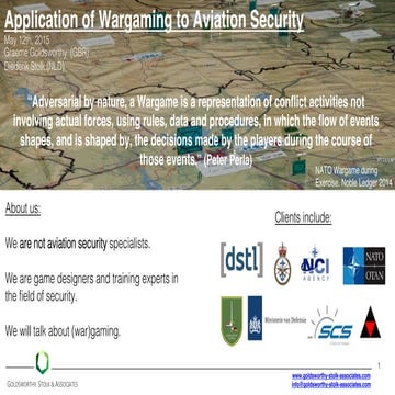 Goldsworthy stolk wargaming adsa12 v2 | PDF