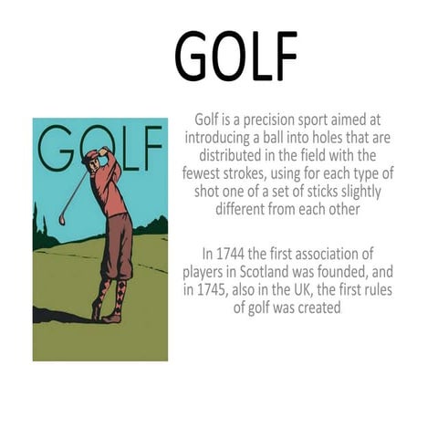 Golf | PPTX