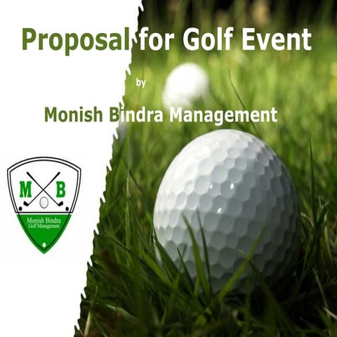 Golf event by mbm | PPT