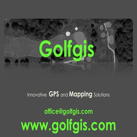 Golfgis english | PPT